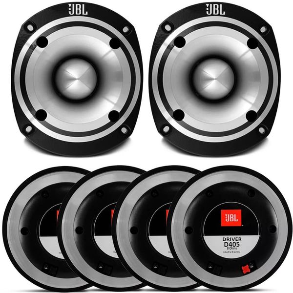 Kit Jbl Selenium 4 Drivers D405 + 2 Tweeters St450 Trio 1000w Rms ...