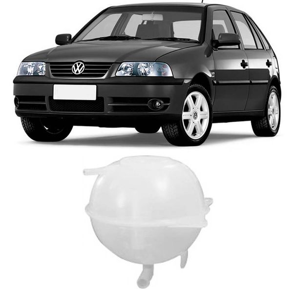 Reservatório Água Radiador Gol G2 G3 G4 94 a 2014 2 Saídas Gonel - fortbras