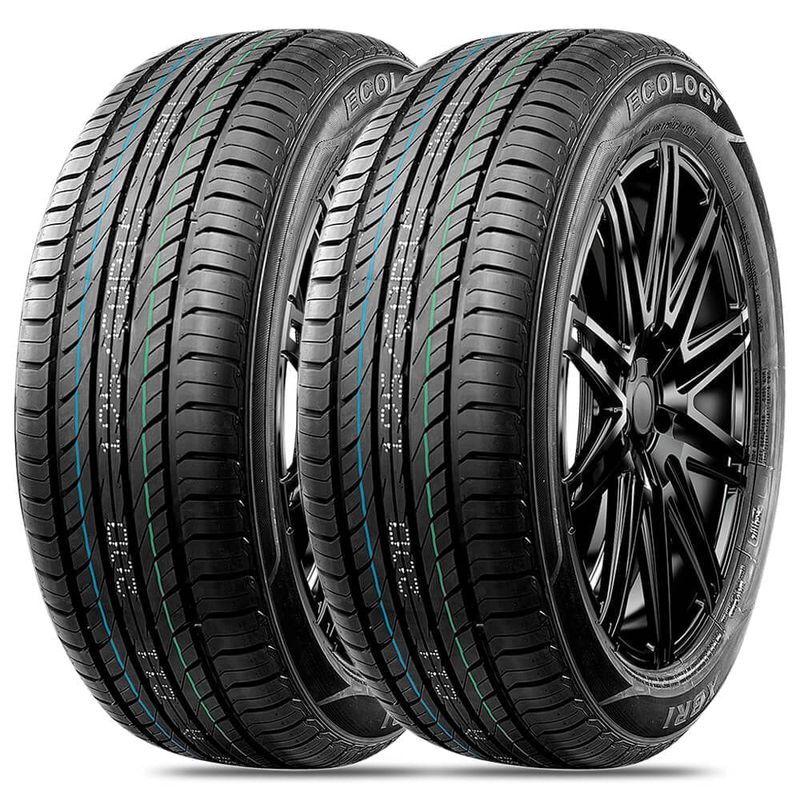 Kit 2 Pneu Xbri Aro 14 185/60r14 82H Ecology - fortbras