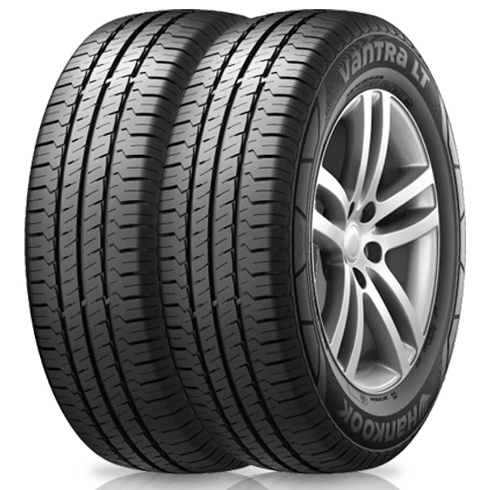 Kit 2 Pneus Hankook Aro 14 205/75r14c 8pr 109/107r Vantra Ra18 - fortbras