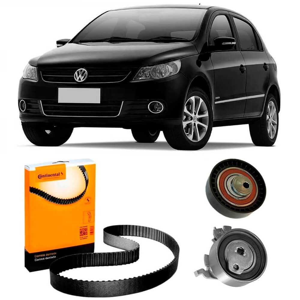 Kit Correia Dentada Volkswagen Gol 1.6 16V EA211 2015 a 2016 - fortbras