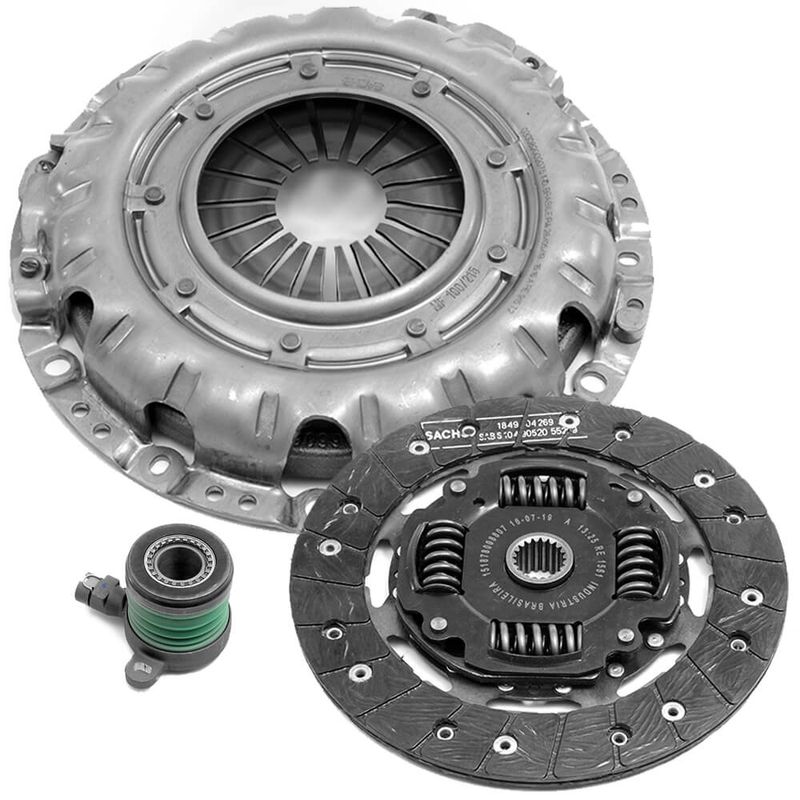 Kit Embreagem Fiat Doblo 1.8 16v 2013 a 2017 Sachs 3000001238 - fortbras