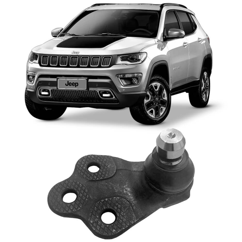 Pivô Suspensão Jeep Compass 2017 Dianteiro Motorista Passageiro TRW ...