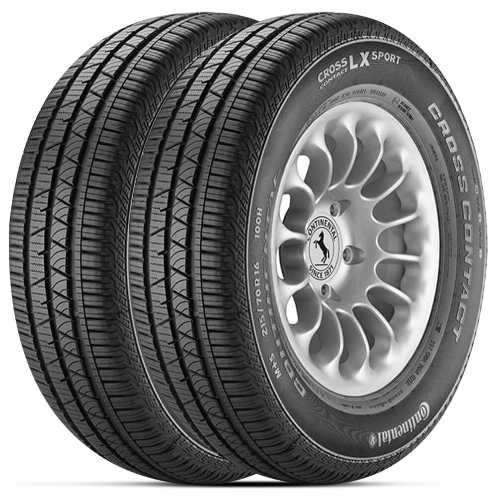 Kit 2 Pneu Continental Aro 17 235/65r17 108v Conticrosscontact LX Sport LR - fortbras