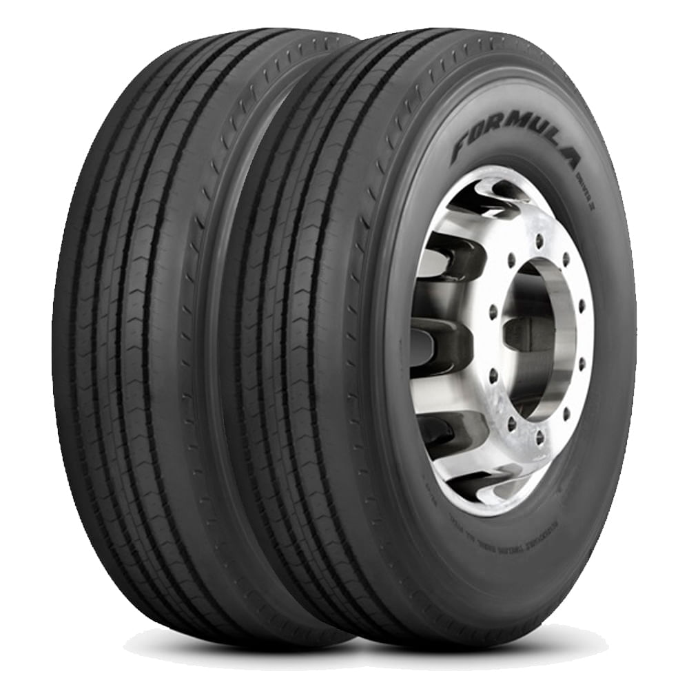Kit 2 Pneus Pirelli Aro 22.5 295/80r22.5 152/148M Fórmula Driver 2 - fortbras