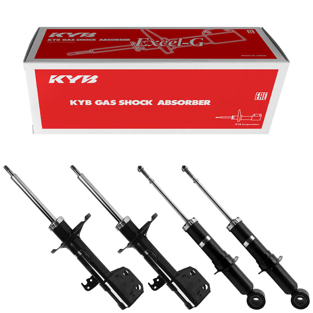 4 Amortecedor Toyota Corolla 2015 a 2018 Dianteiro Traseiro Kayaba ...