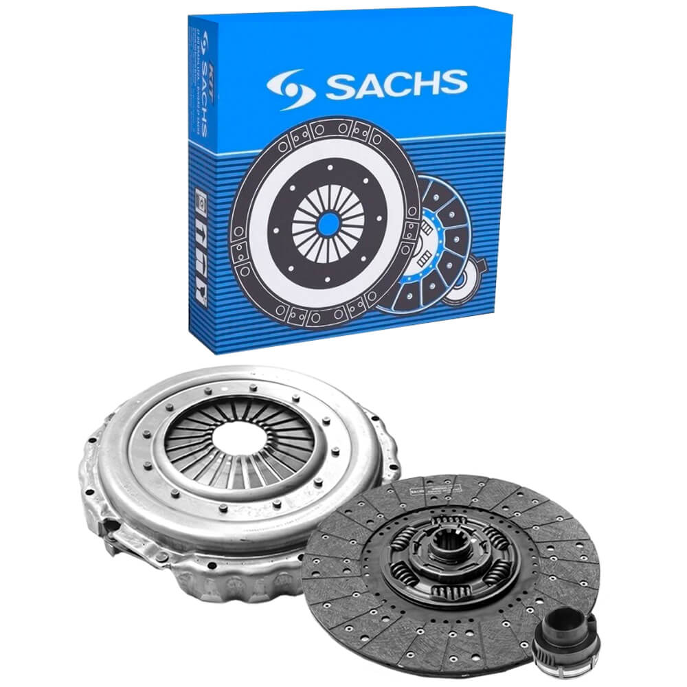 Kit Embreagem Mercedes Benz 1620 OM 906 93 a 2012 Sachs 6550 - fortbras