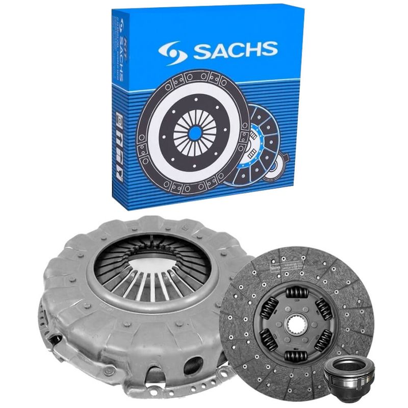 Kit Embreagem Mercedes-Benz 1720 OM366 97 a 2006 Sachs 6612 - fortbras