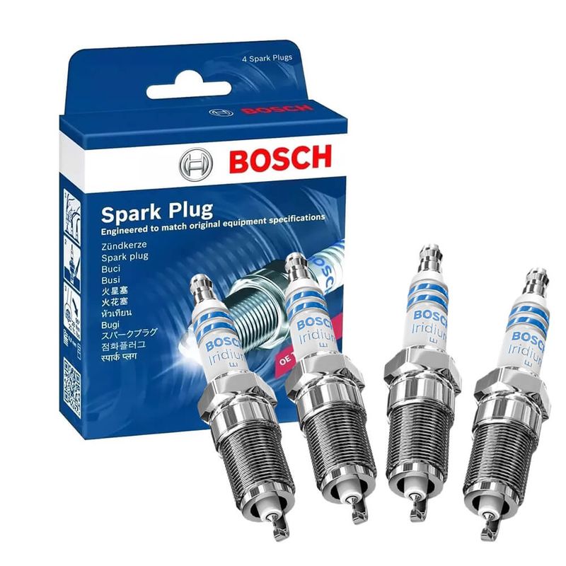 Jogo Vela de Ignição Cruze 1.8 2012 a 2016 Iridium 0242236571 Bosch ...