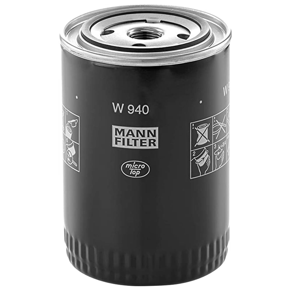 Filtro Óleo Volkswagen Kombi 1.6 81 a 86 MANN-FILTER W940 - fortbras