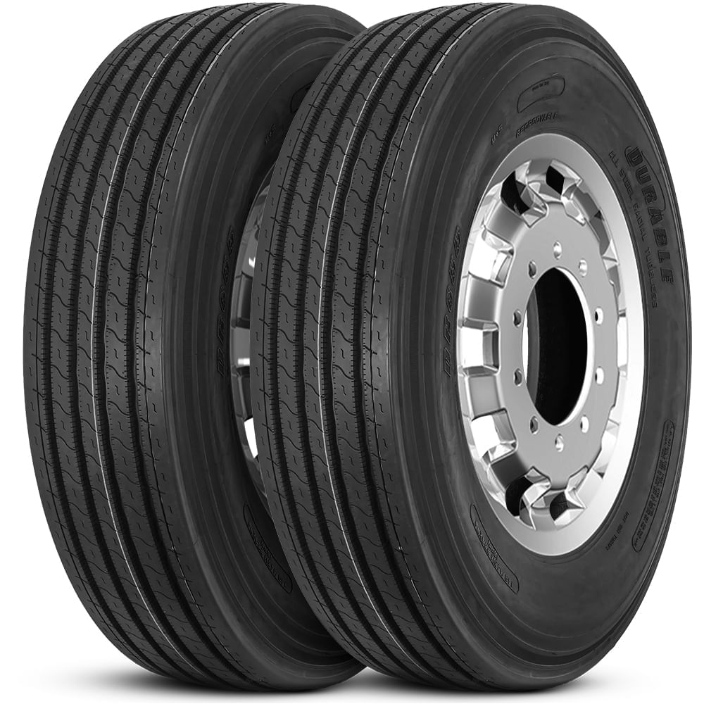 kit-2-pneu-durable-aro-22-5-295-80r22-5-152-148m-tl-dr655-liso-fortbras