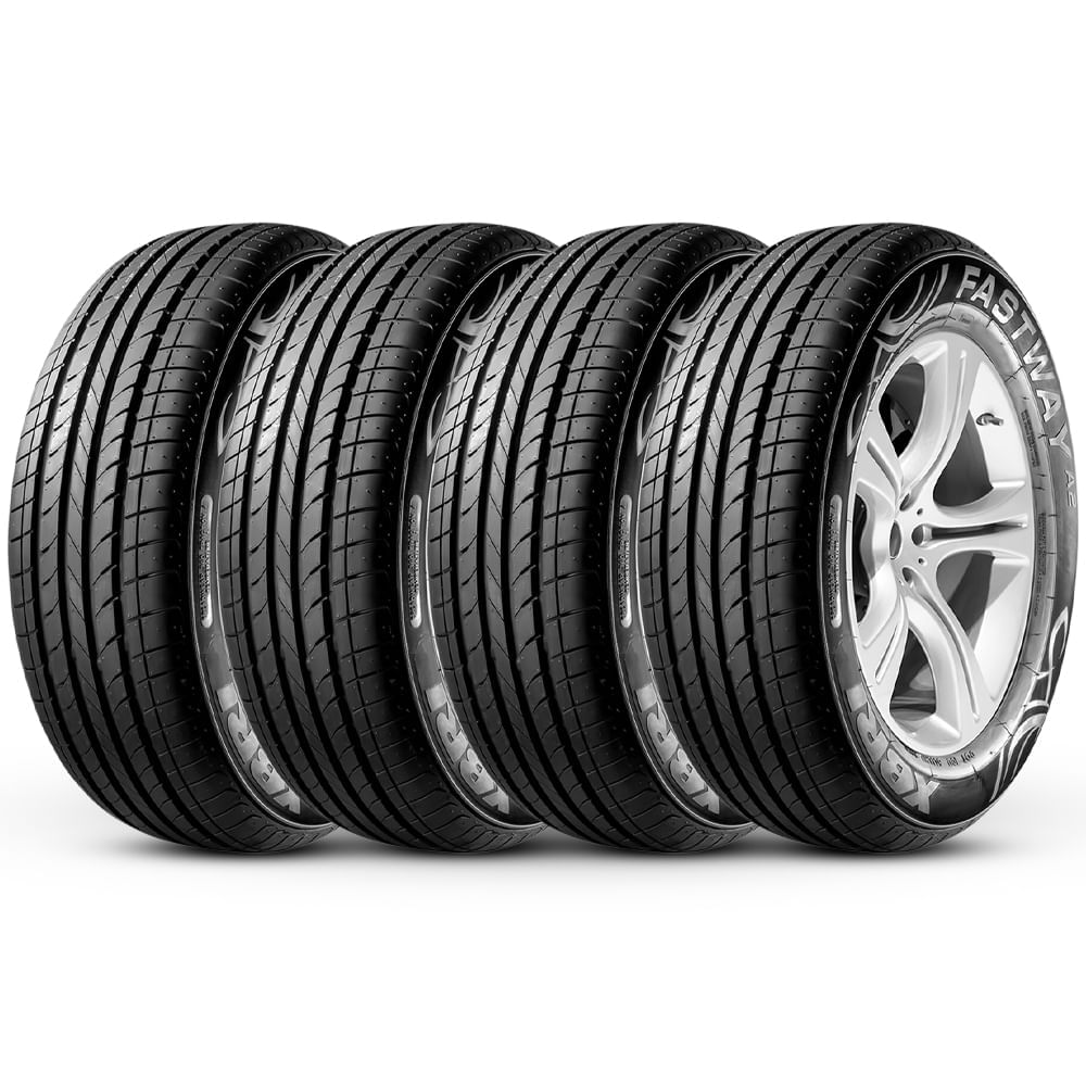Kit 4 Pneu Xbri Aro 15 185/65r15 88H TL Fastway A2 - fortbras