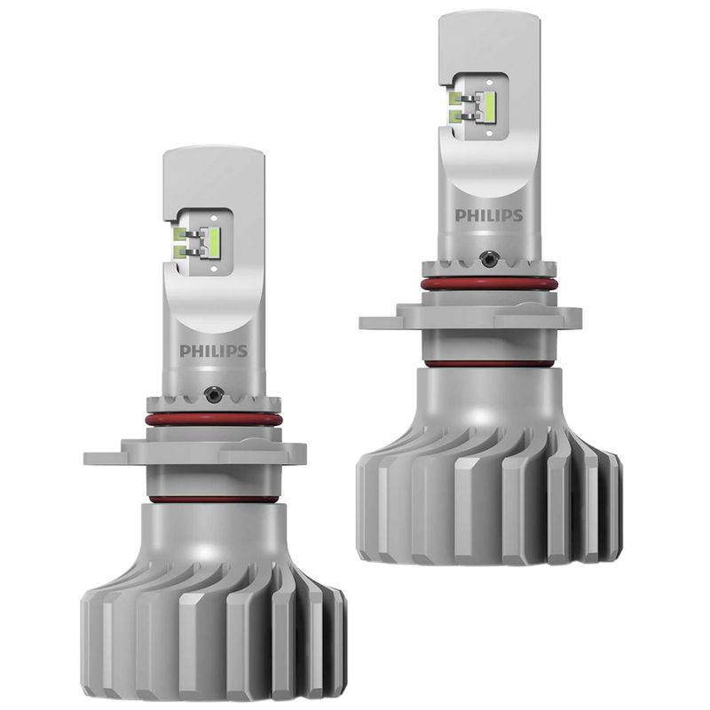 Par Lâmpada Farol Philips LED Ultinon PRO5000 HL H2 5800K 11012U50CWX2 ...