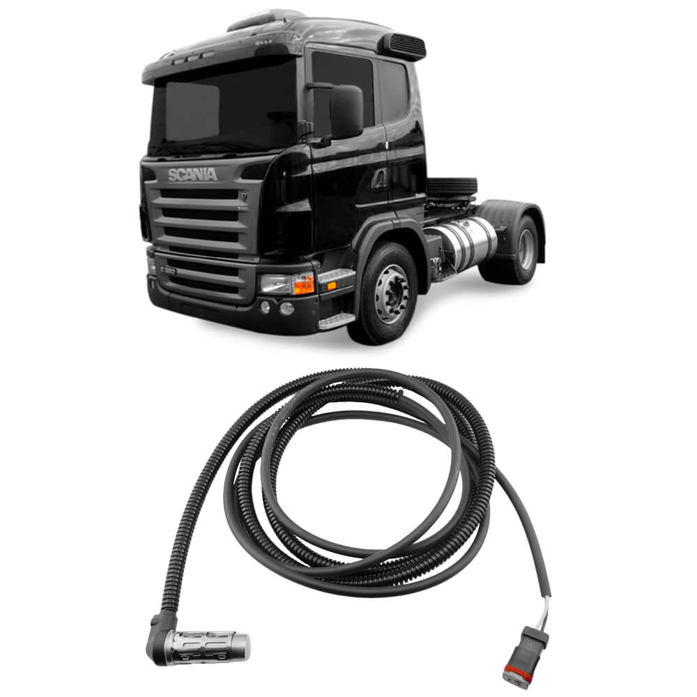 Sensor Freio Abs Scania Serie P G R T 2003 a 2017 Dianteiro Motorista ...
