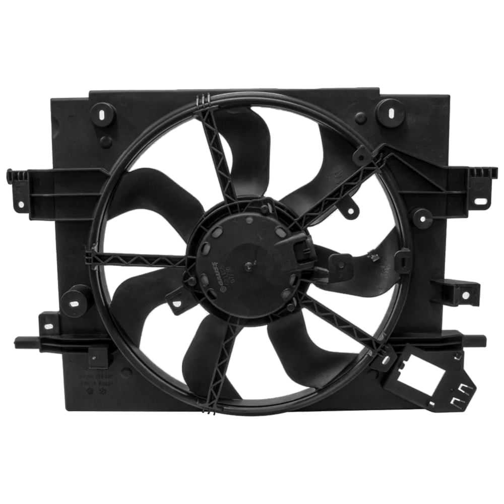 Ventoinha Radiador Renault Duster Logan Sandero 2015 a 2021 Com Ar ...