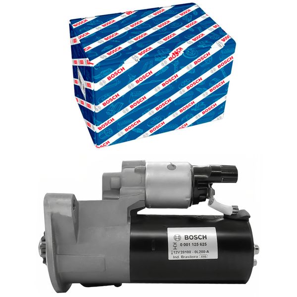 Motor Partida Arranque Toyota Hilux 2015 a 2021 Bosch 0001125625 - fortbras