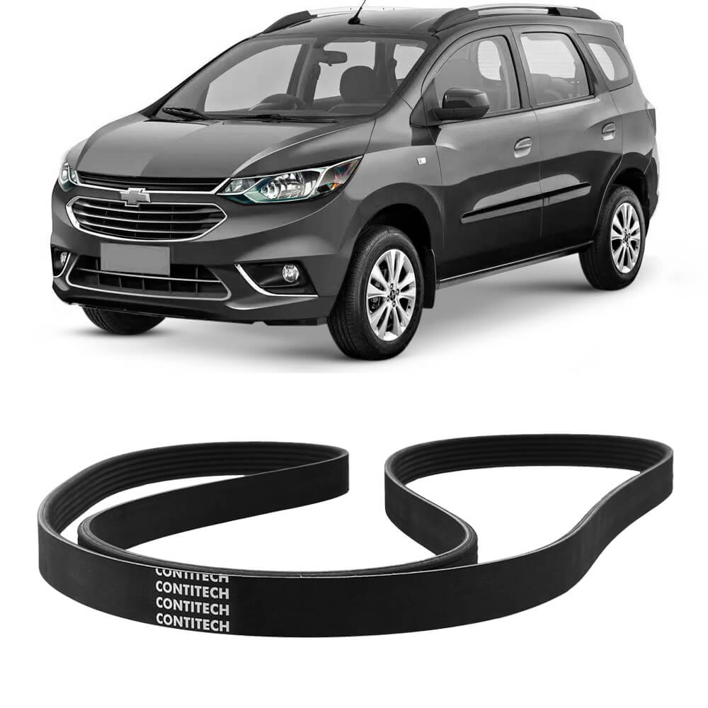 Correia Alternador Cobalt Onix Spin 2016 a 2021 Multi V Elástica ...