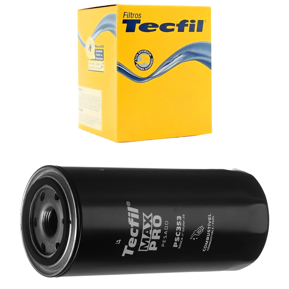 Filtro Combustível Volvo Volkswagen MWM 2003 a 2013 Tecfil PSC353 ...