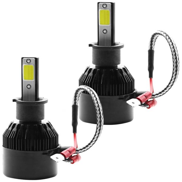 Par Lâmpada Code by TechOne Led 6000K 3000 Lumens H3 Farol | Hipervarejo - fortbras