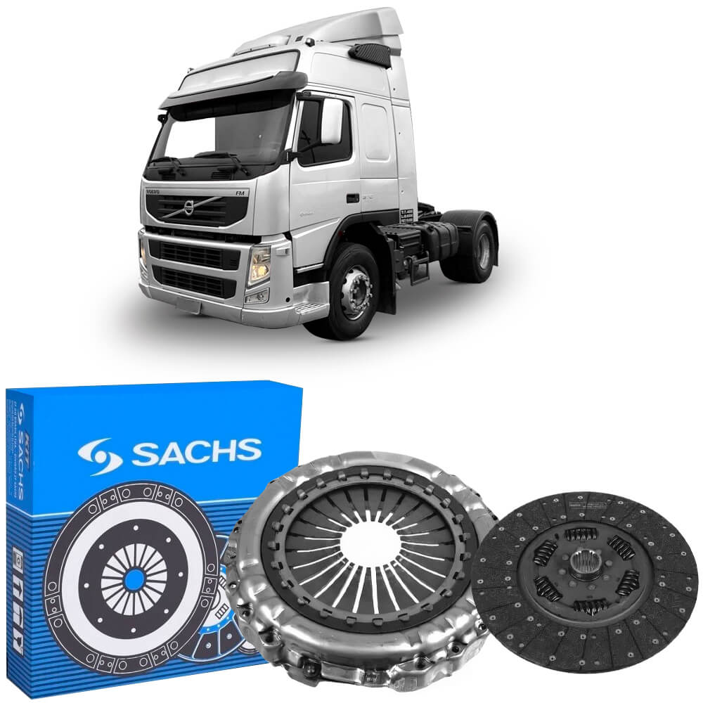 Kit Embreagem Volvo FM 370 FMX 330 D11 2013 a 2016 Sachs 3400700601 ...