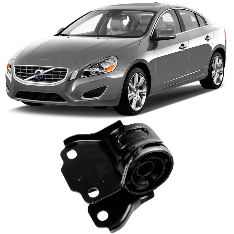 Bucha Bandeja Balança Volvo S60 V60 XC60 2006 a 2018 Dianteiro Maior ...