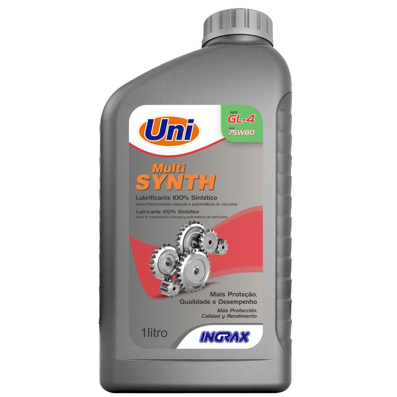 Óleo Sintético 75w80 Multi Synth 1 Litro Ingrax INGRAX-11312 - fortbras