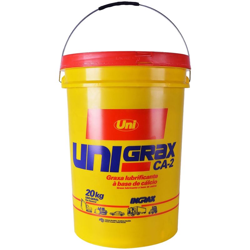 Graxa Automotiva Unigrax Chassis CA-2 20Kg Ingrax - fortbras