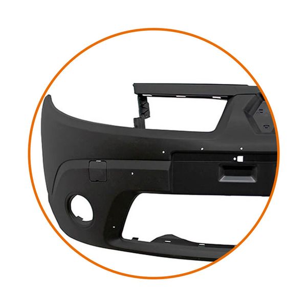 Parachoque Dianteiro Sandero Stepway 2008 a 2011 Preto Liso 4117 DTS ...