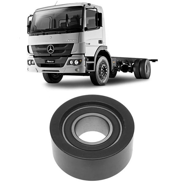 Polia Tensor Alternador Axor 1933 2831 Atego 1518 OM926LA Gates 38075 ...