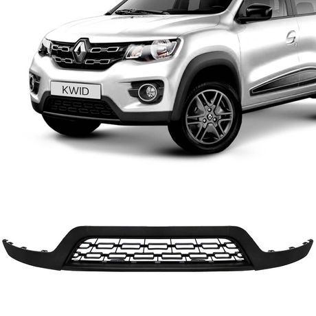 Spoiler Parachoque Dianteiro Kwid 2017 a 2022 Preto Texturizado 4011 ...