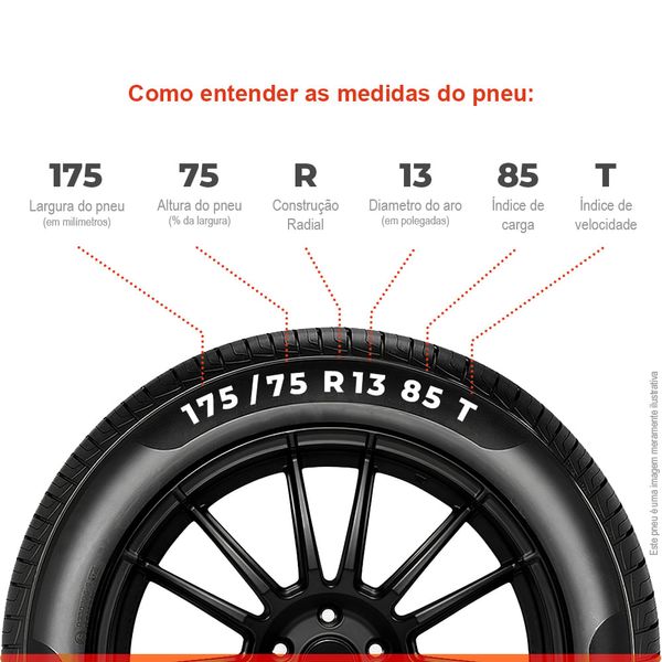 Pneu Xbri Aro 13 175/75R13 85T Fastway E1 - fortbras Pneu Xbri Aro 13 175/75R13 85T Fastway E1 - fortbras