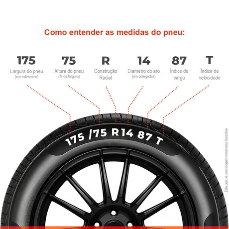 Pneu Xbri Aro 14 175/75R14 87T Fastway E1 - fortbras