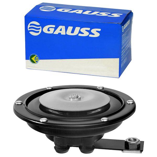 Buzina Elétrica Bibi GB1064 12V 125mm 2 Terminais Gauss - fortbras