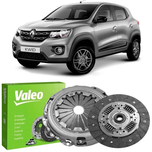 Kit Embreagem Renault Kwid 2017 a 2023 Valeo 833370 - fortbras