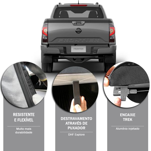 Capota Marítima Frontier 2023 CD Com St° Antônio - fortbras