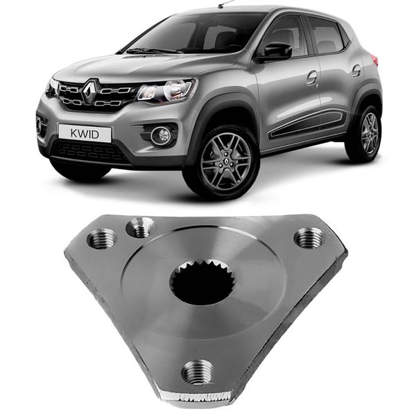 Cubo Roda Kwid 2017 a 2019 Dianteiro S/ Rolamento 3F - fortbras