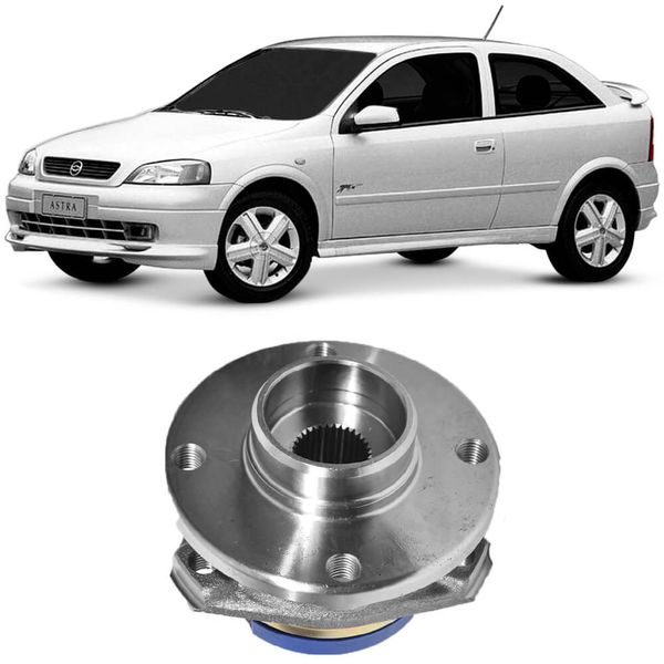 Cubo Roda Astra Meriva Dianteiro Sem Abs Com Rolamento - fortbras