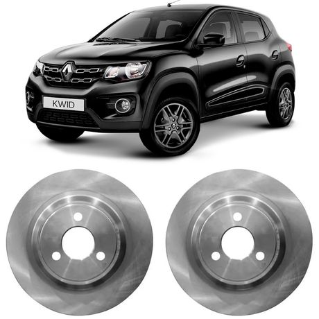 Disco Freio Renault Kwid 1.0 Dianteiro Sólido 3 Furos - fortbras