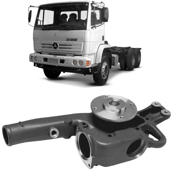 Bomba Dágua Mercedes Benz Accelo Atego O500 4.3 4.8 Vetore - fortbras