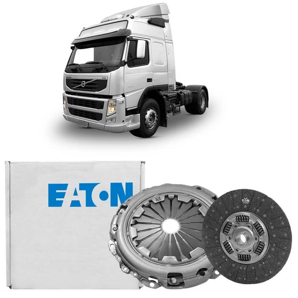 Kit Embreagem Volvo FH 400 FM 440 12.8 24V 2006 a 2012 Eaton 1044611 - fortbras