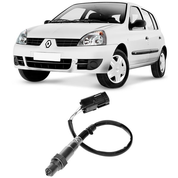 Sonda Lambda Clio 1.6 2000 a 2009 BOSCH 0258005726 - fortbras