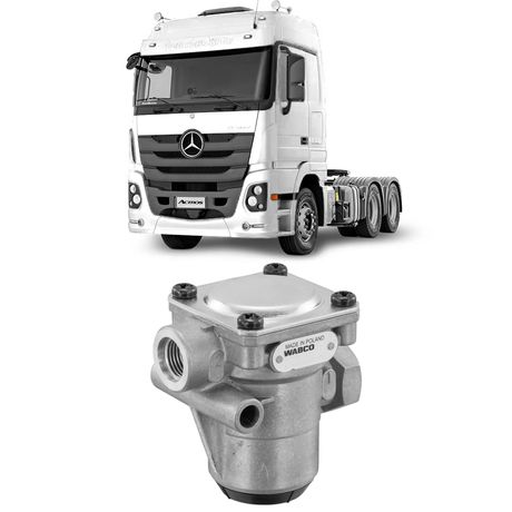 Válvula Limitadora Pressão Axor Actros Atego 2012 a 2023 - fortbras