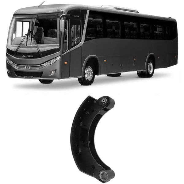 Sapata Lona Freio L 1721 S OF 1618 1620 OM 366 Traseiro Lusar 304 ...