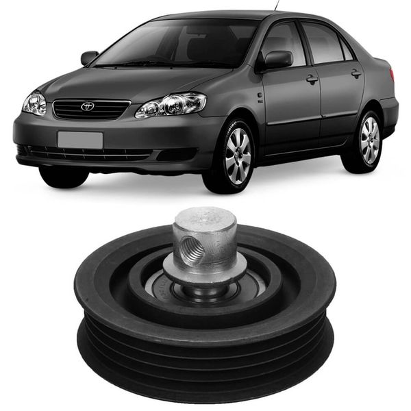 Polia Tensor Alternador Corolla 1.6 1.8 93 a 2002 - fortbras